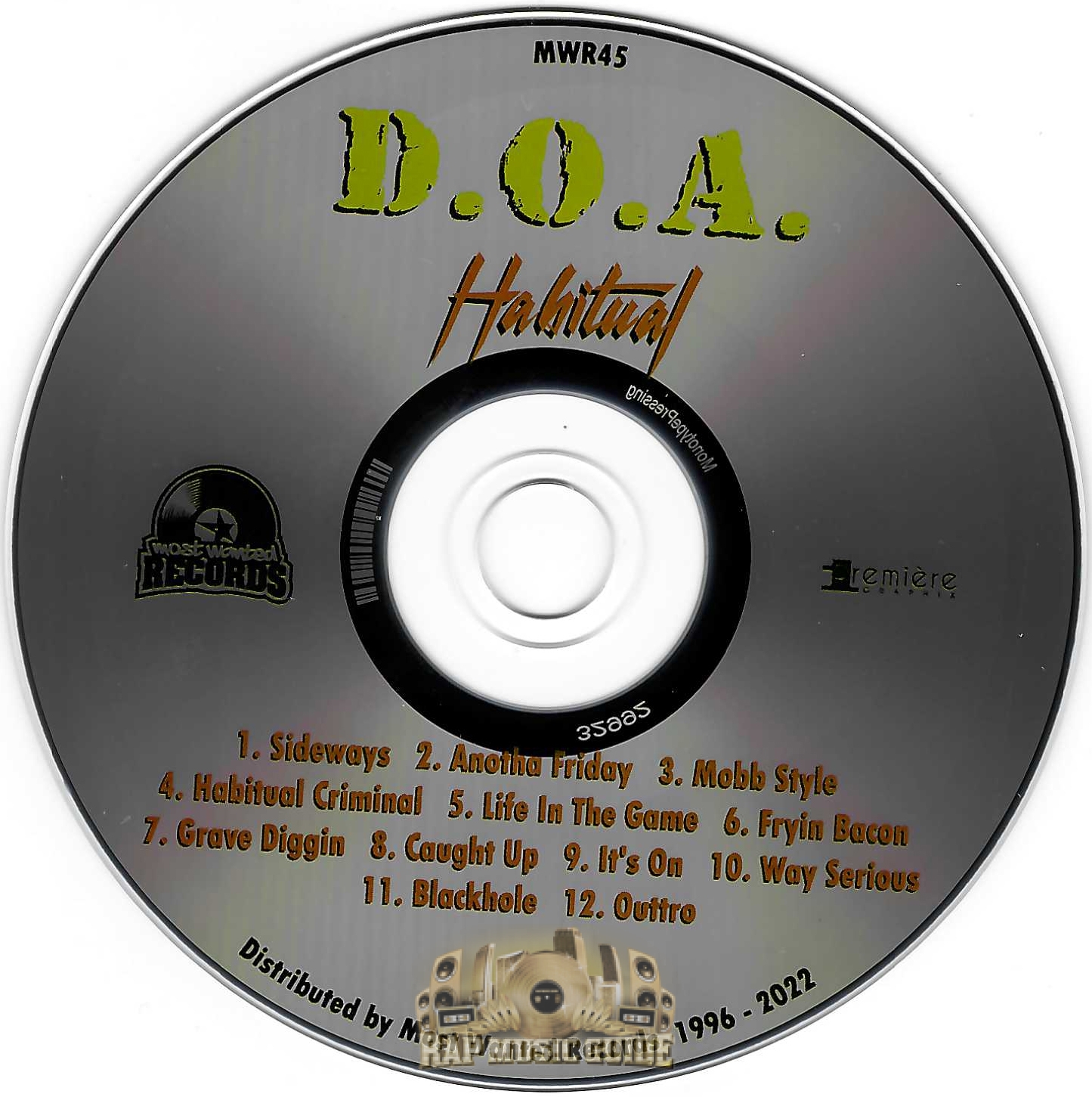 D.O.A. - Habitual: Re-Release. CD | Rap Music Guide